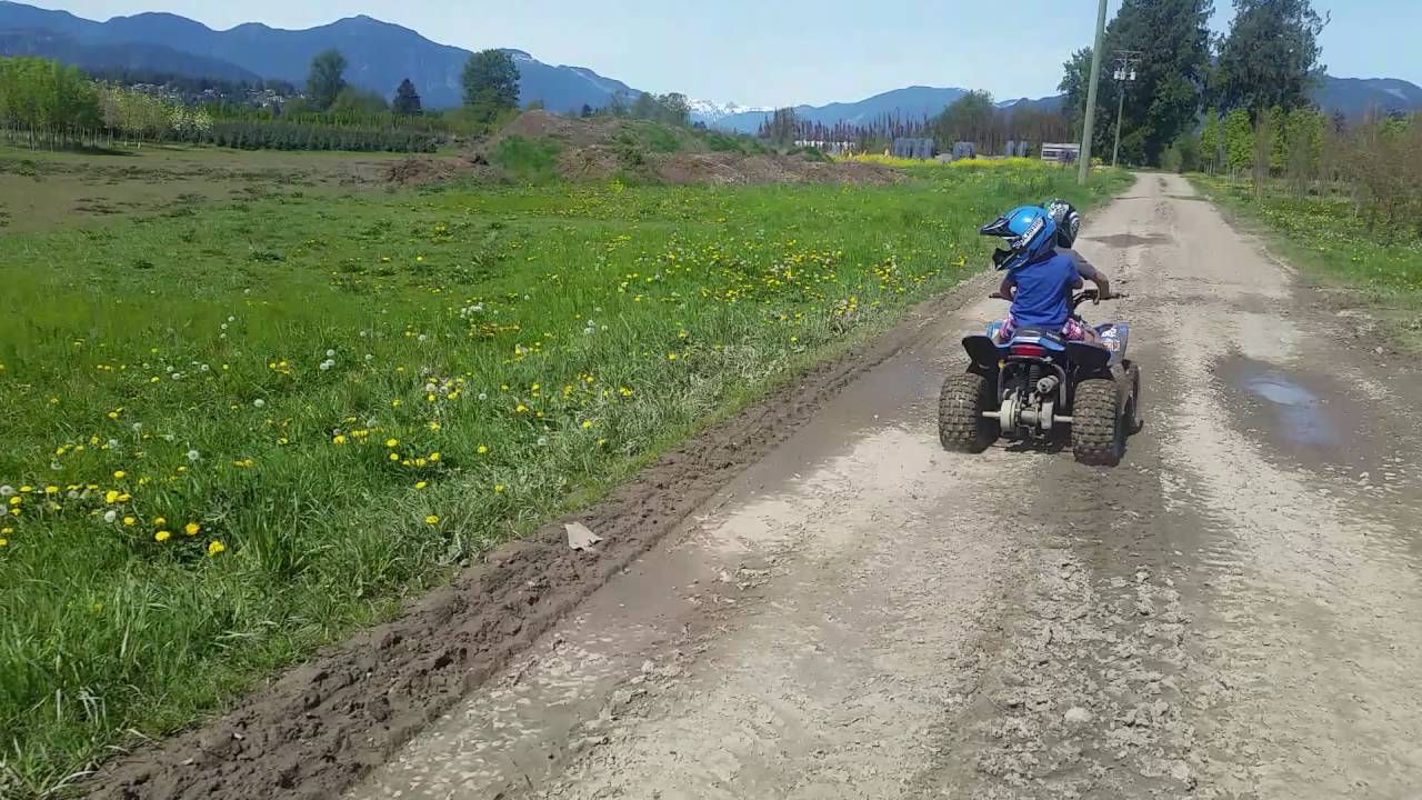 adventure Kids quading. - YouTube