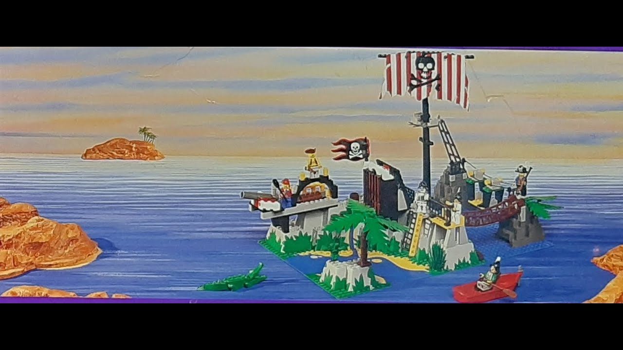 Lego 6281 - instruction of alt. model A building - YouTube