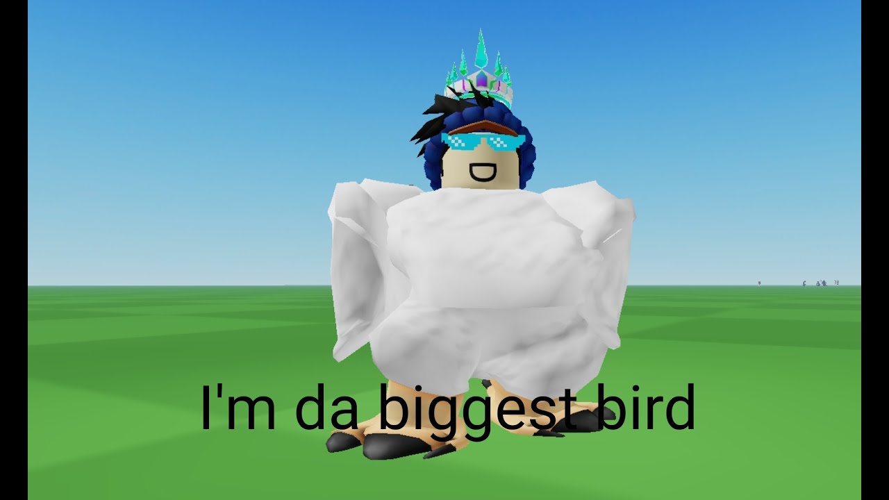 Im Da Biggest Bird Roblox Meme Youtube