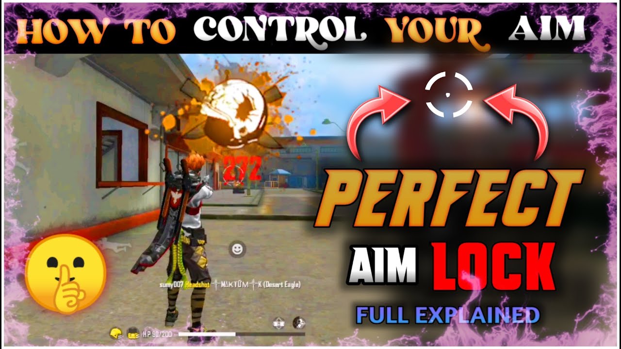 🤫Free Fire Aim Settings 🎯 | How To Improve Aim In Free Fire | Prefect ...