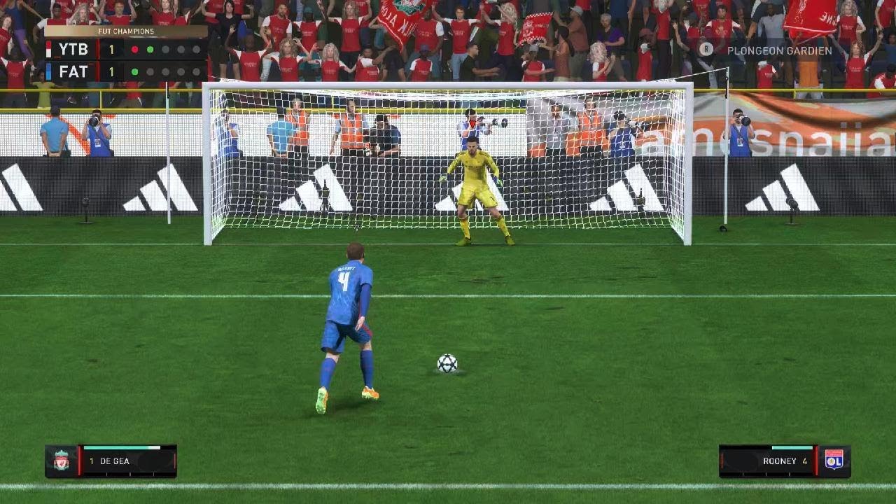 FUT 23 séance de tir au but serré - YouTube