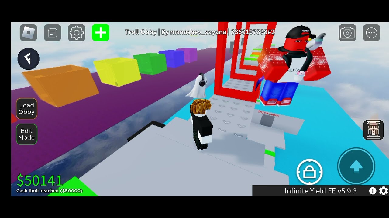 ROBLOX Obby Creator Red My play troll obby - YouTube