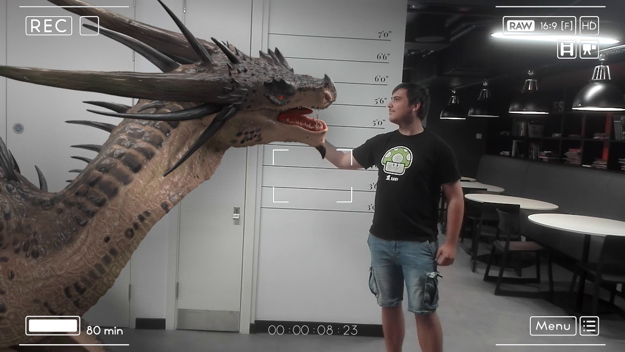 Animation Exercise 7 - Me and the Dragon (Pantomime and real life scene ...