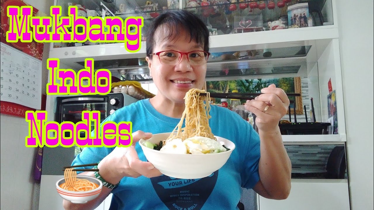 Mukbang Indo Noodle#buhayofw #noodleseatingchallenge #indonesia ...