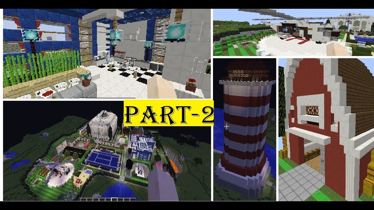 Showcase of euclides mega redstone house built for twistz. (part 2). Behind the staircase. - YouTube