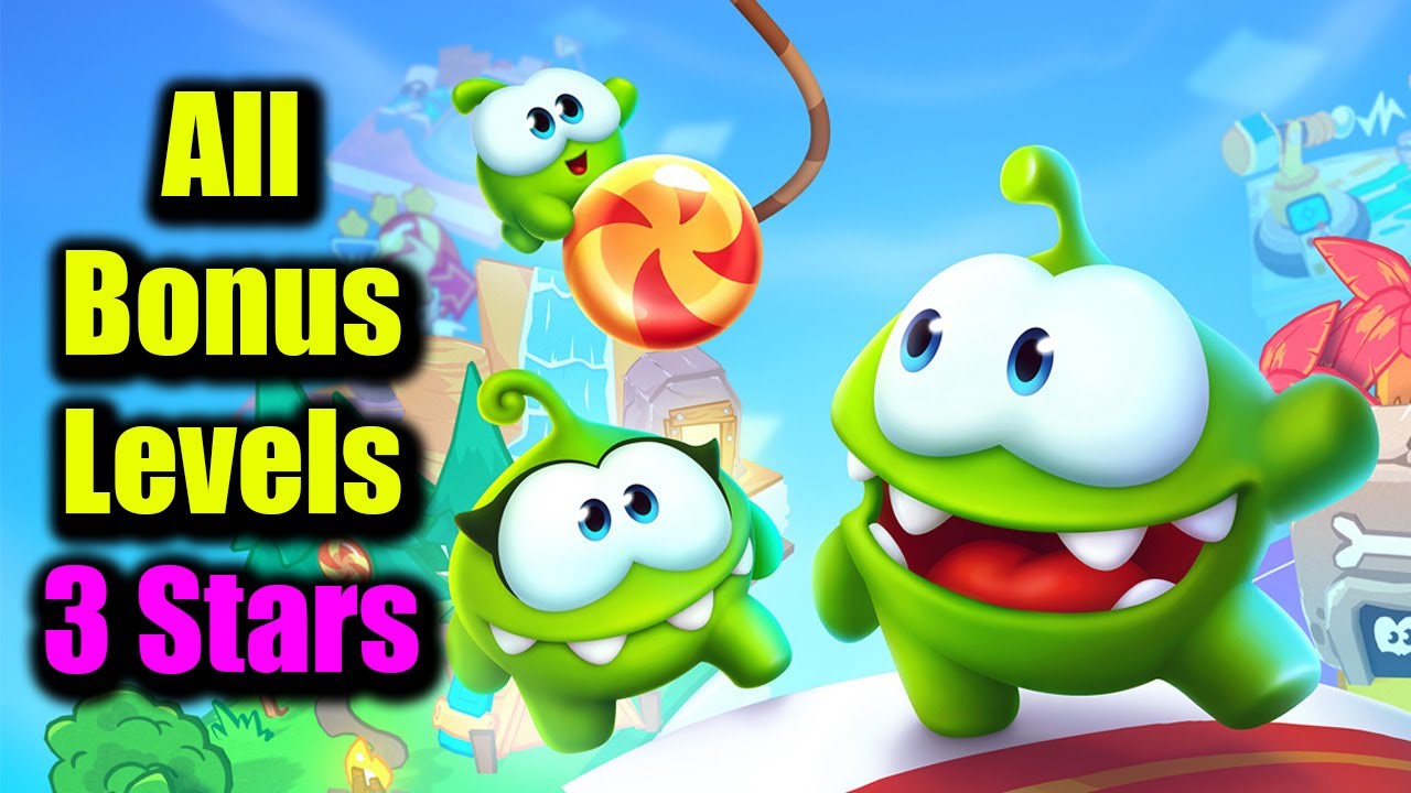 Cut the Rope Remastered - All Bonus Chapter Levels (3 Stars ...