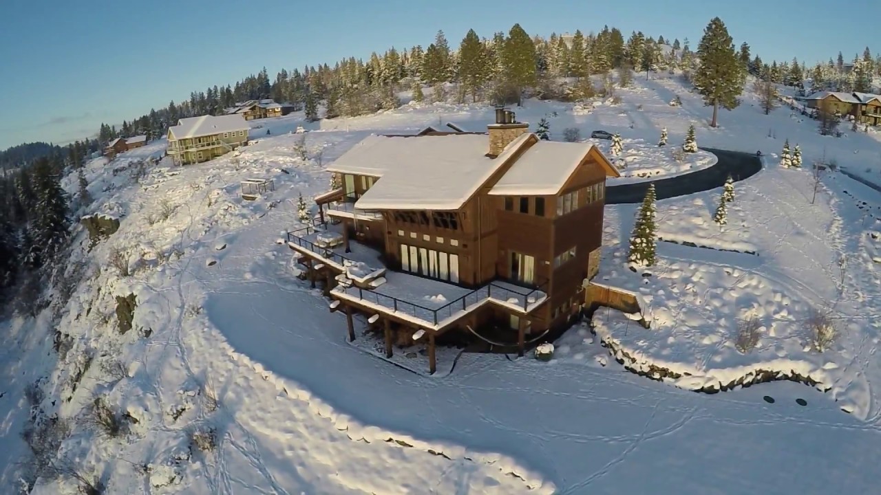 Burnett House in the winter - YouTube