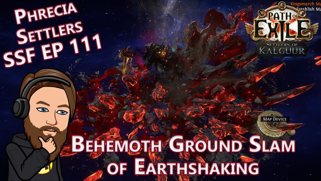 Finishing Atlas, Farming Abyss Jewels - Behemoth Ground Slam - Phrecia ...