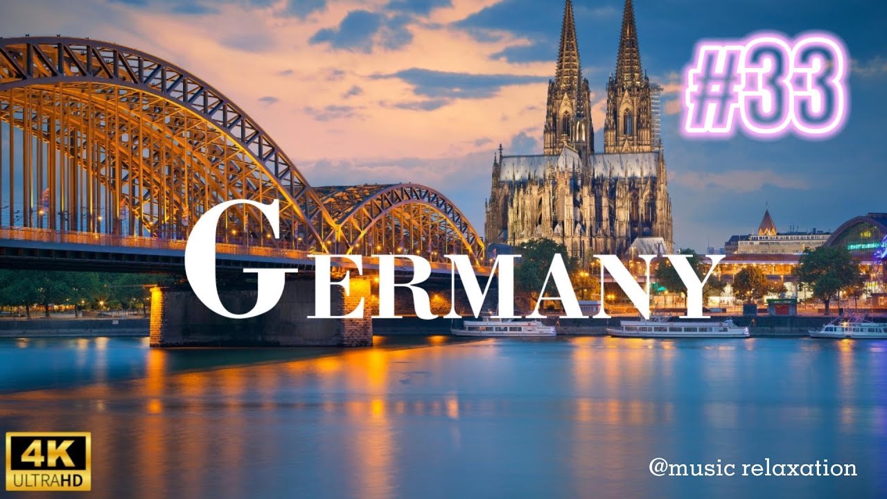 【4K】Beautiful 4K Landscapes of Germany | Soothing Piano Music ...