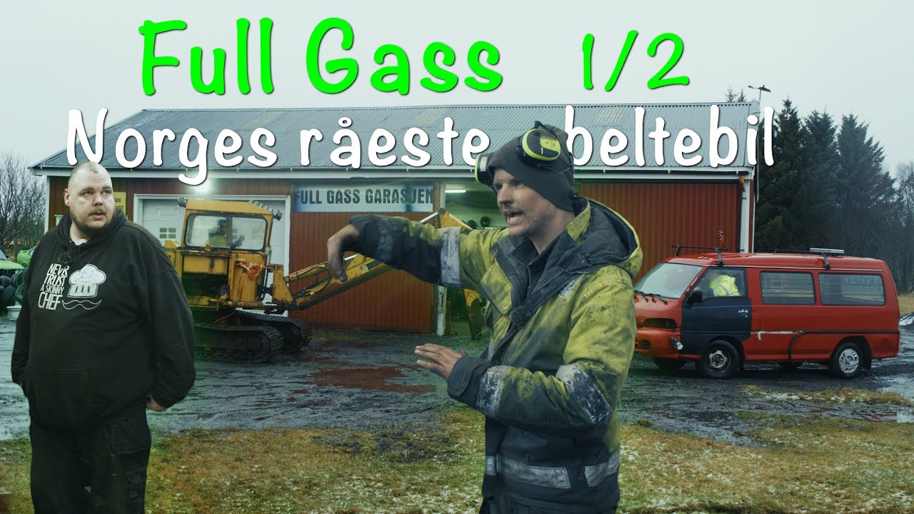 FULL GASS -Kåre Svæsaspær & Thomas Kokken bygger NORGES RÅESTE BELTEBIL ...