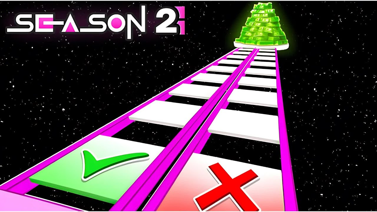 FORTNITE - IMPOSSIBLE GLASS BRIDGE SQUID GAME 2 CREATIVE MAP SOLUTION ...