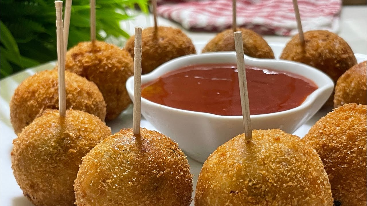 Potato Lollipop Recipe | Quick And Easy Snacks Recipe | Potato Snack | Tasty Tutorials - YouTube