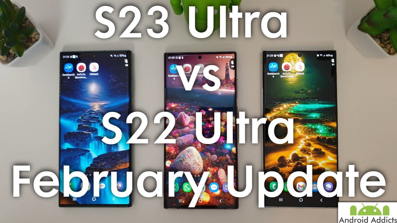 S23 Ultra vs S22 Ultra Benchmark Test - SD 8Gen2 v 8Gen1 v Exynos 2200 ...