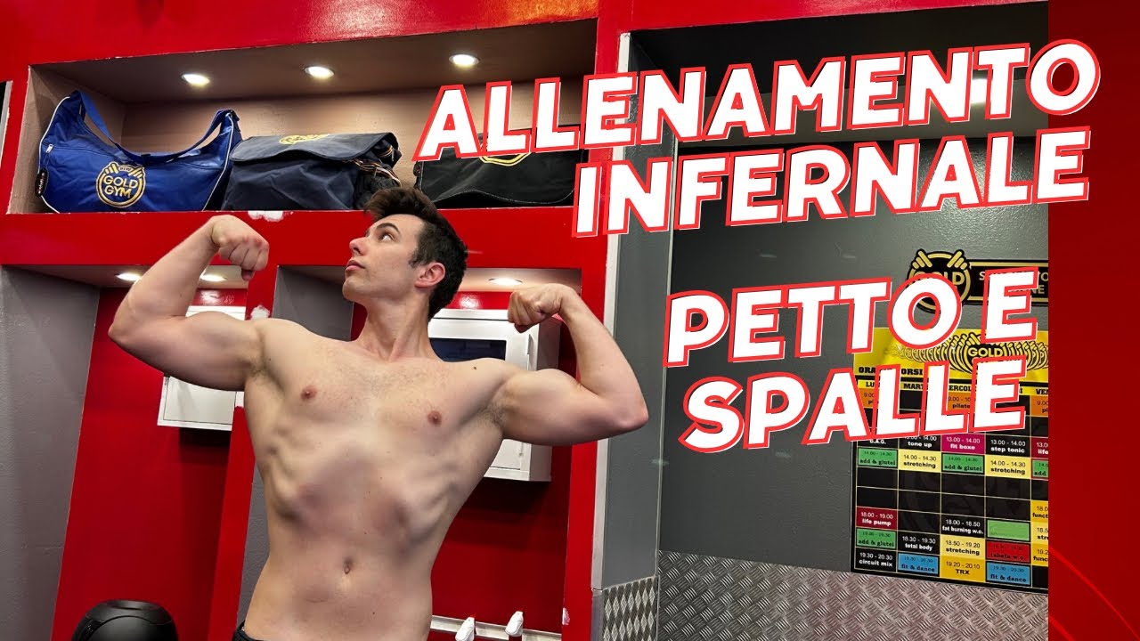 Nuova scheda -Petto e Spalle a fuoco 🔥🔥 - YouTube
