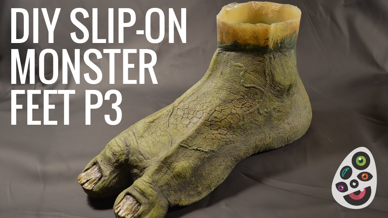Monster Foot Tutorial Part 3 of 4 - YouTube