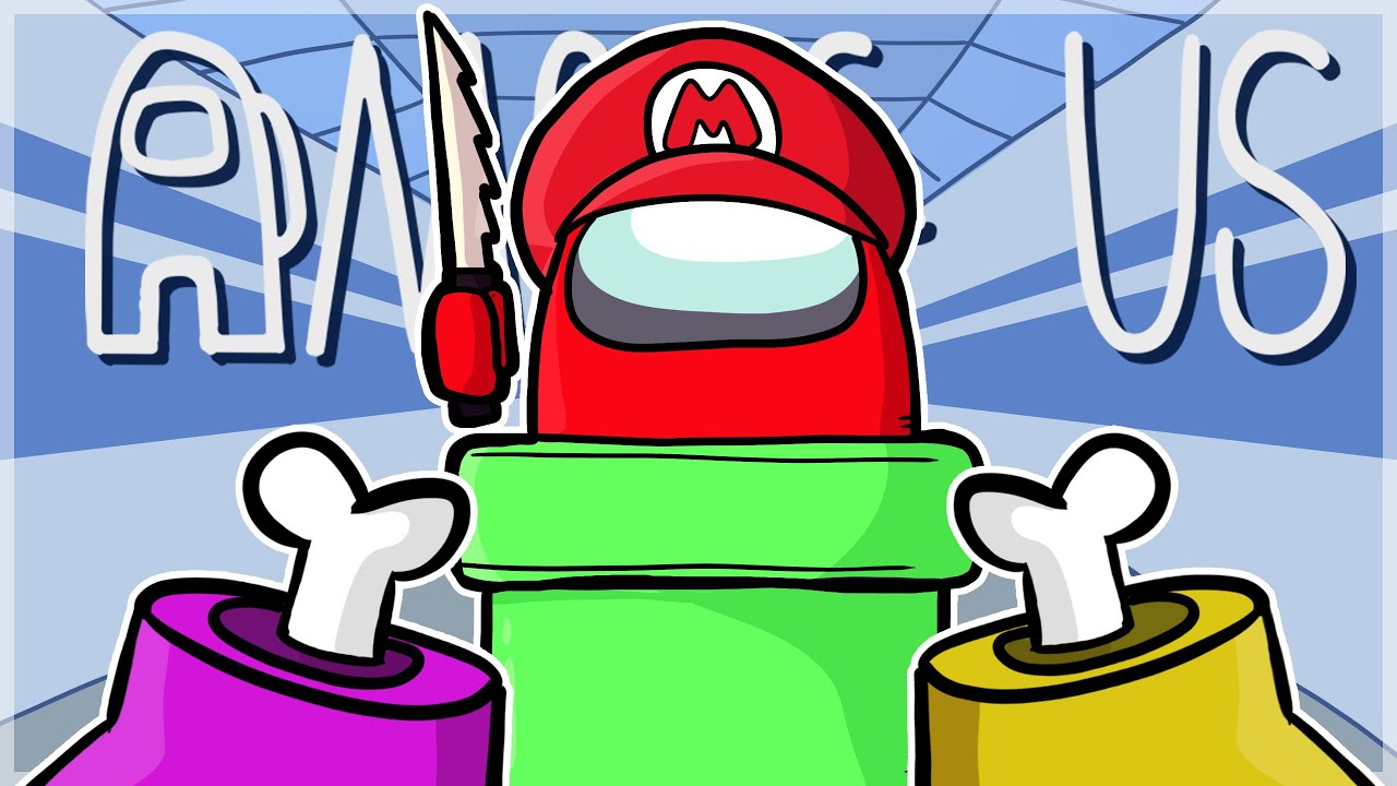 ITS ME IMPASTA! - Tryb: MARIO w Among Us - YouTube