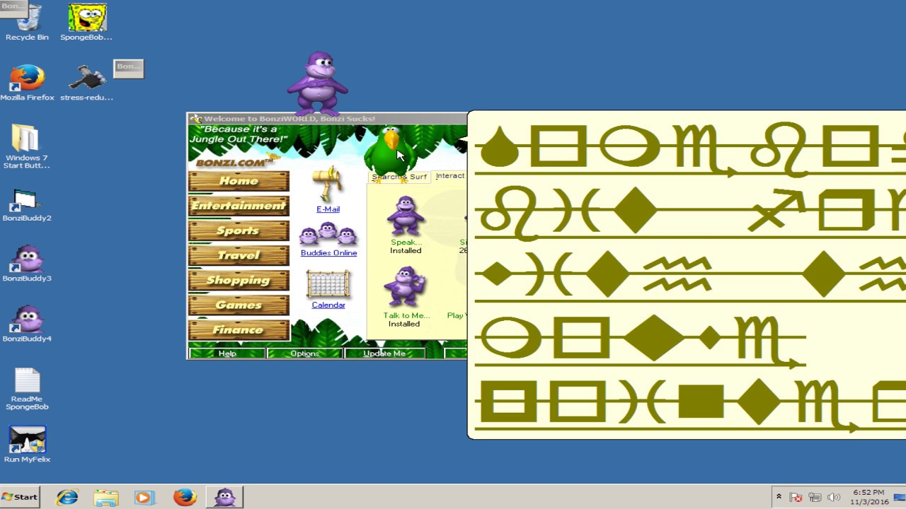 bonzi and peedy are firends - YouTube