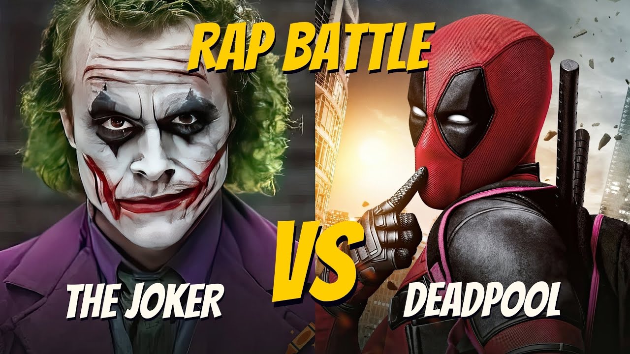 Rap Battle | Unleashed: Deadpool vs The Joker | Marvel Rap Battle ...