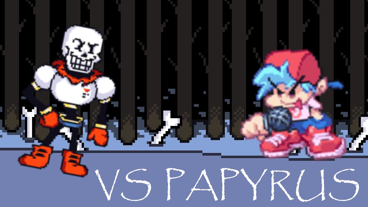 Friday Night Funkin' VS Papyrus mod [HARD] - YouTube