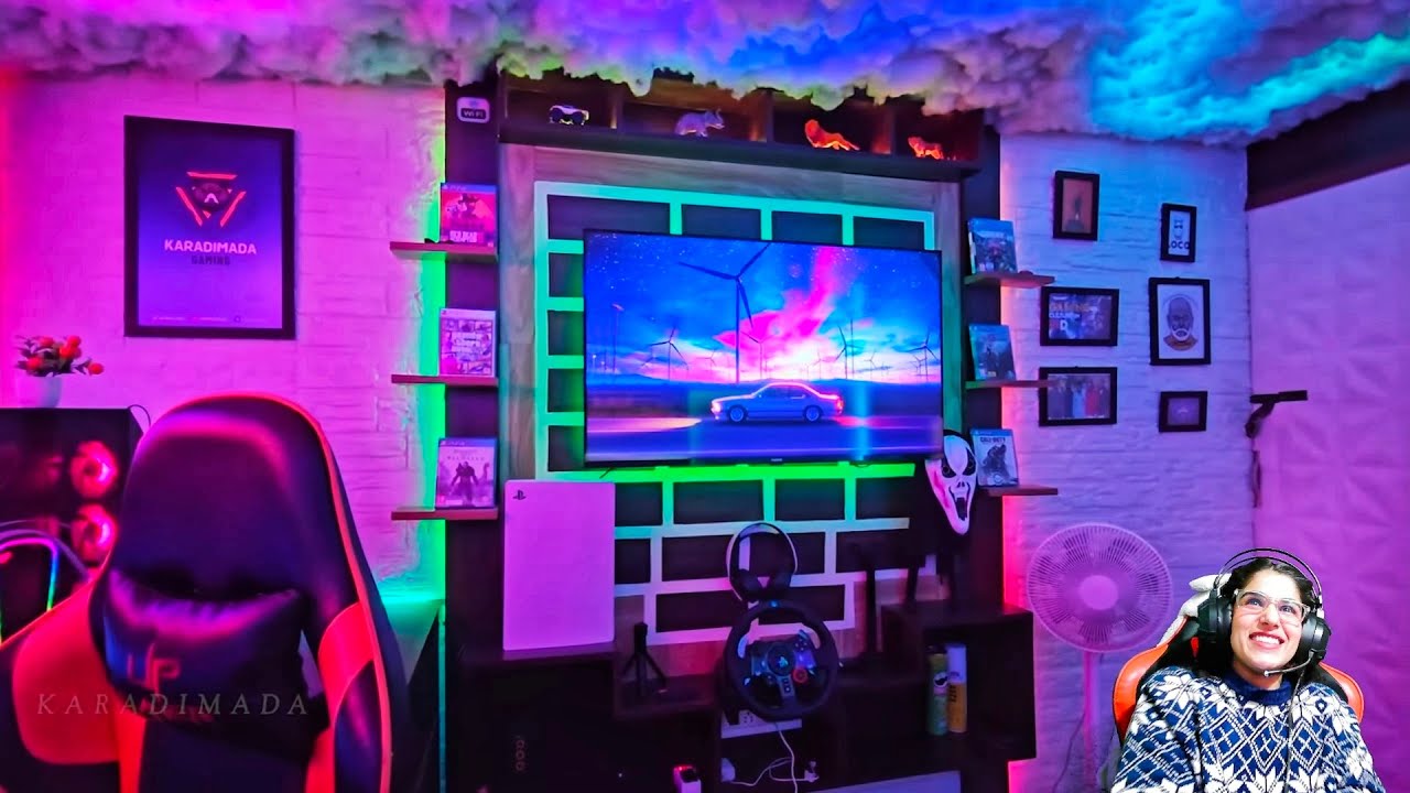 @Fitdamegaming LIVE REACTION ON KARADIMADA GAMING ROOM SETUP - YouTube
