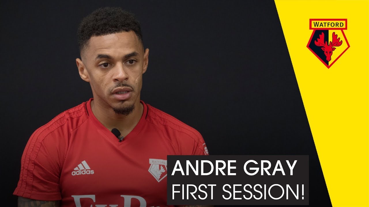 ANDRE GRAY | First Training Session! 🔥 - YouTube