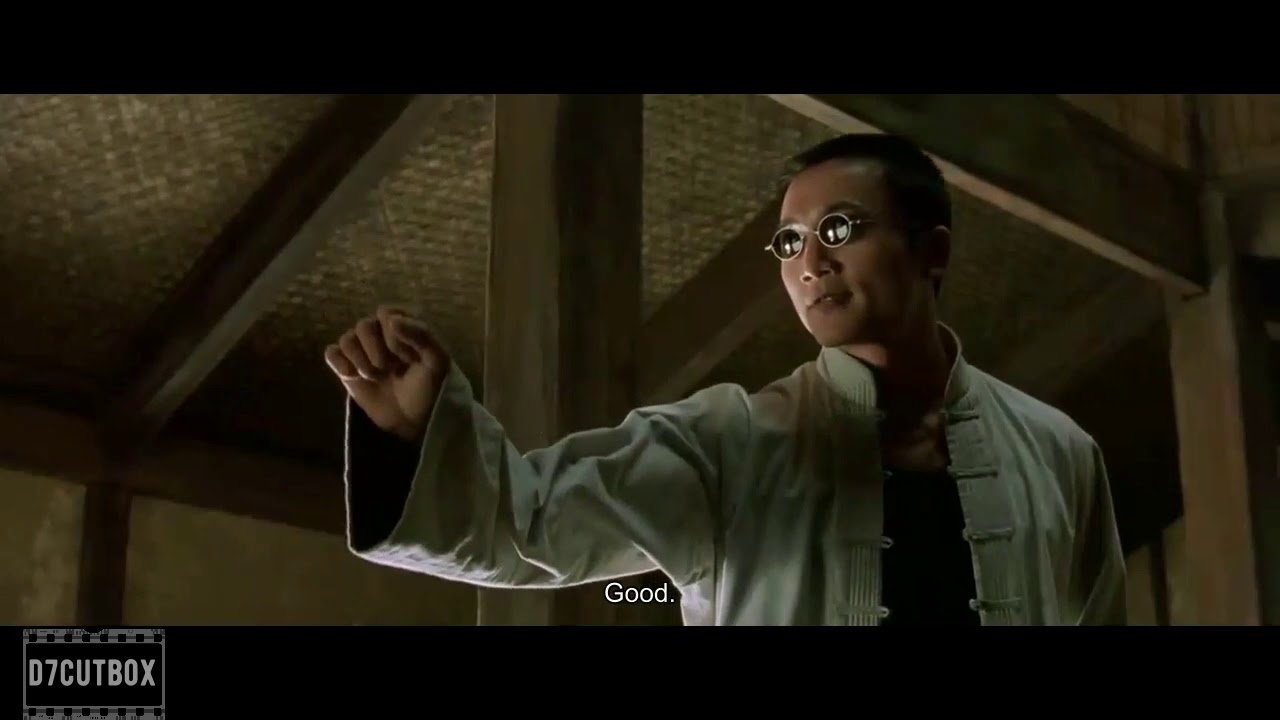 The Matrix Reloaded SUBTITLE (2003) | Seraph's Test scene ( neo vs ...