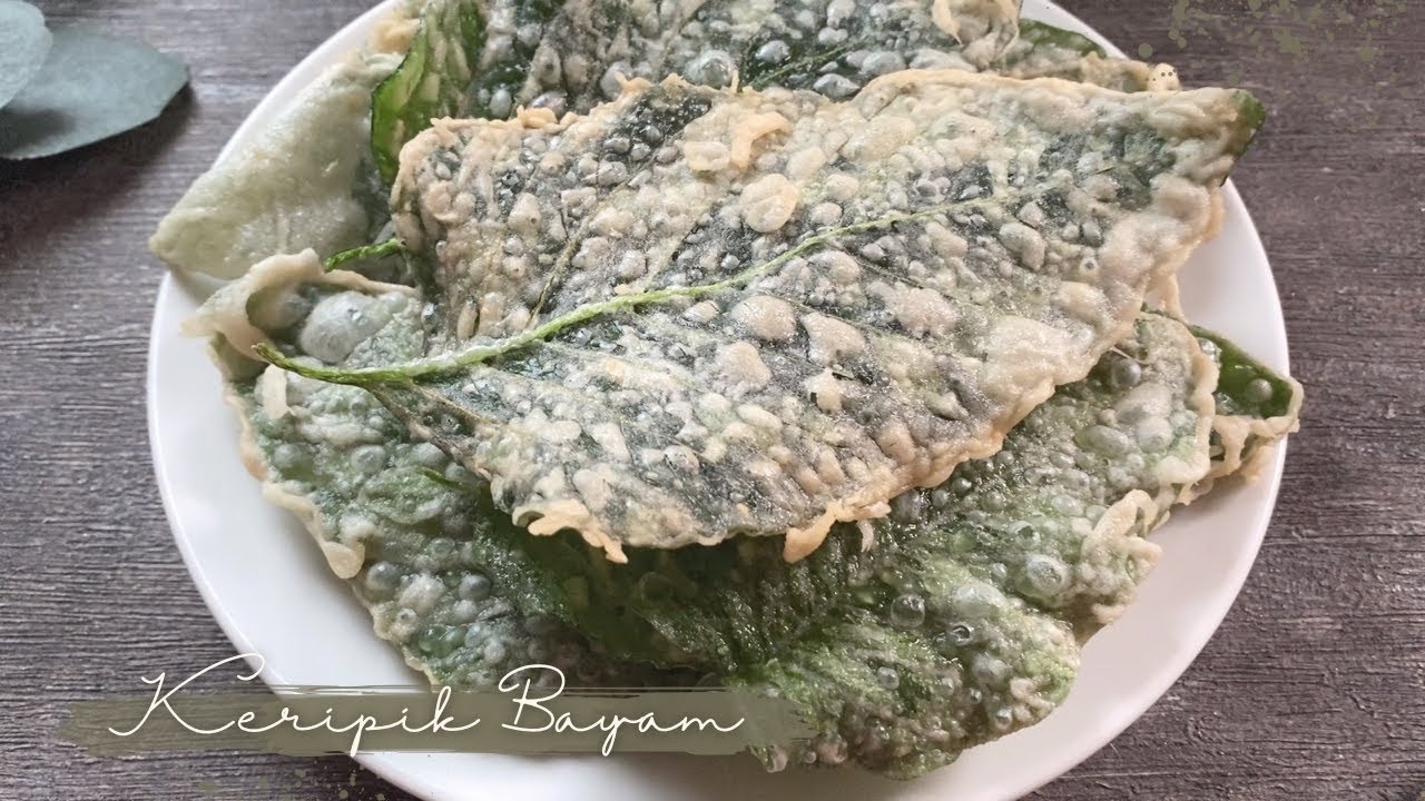 Resep Keripik Bayam Gurih Renyah Tahan Lama Tidak Berminyak Camilan ...