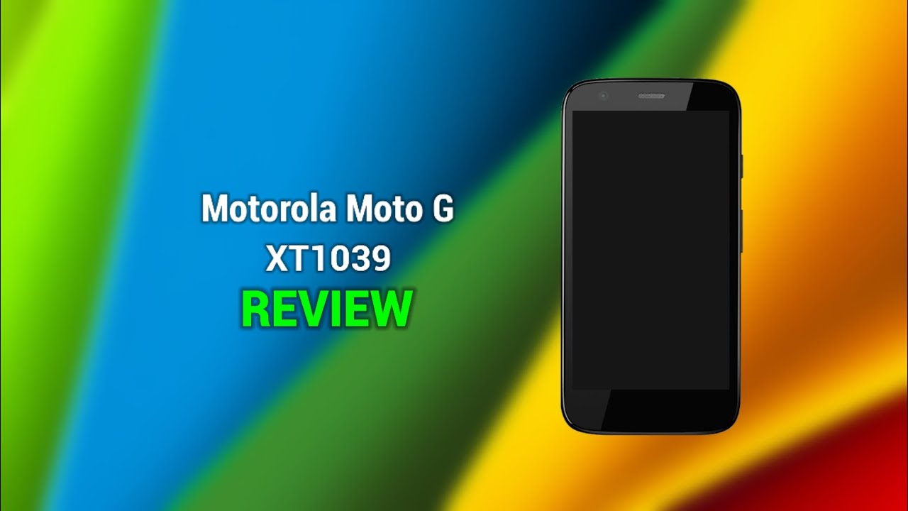 Motorola Moto G (1st Gen) - Review - YouTube