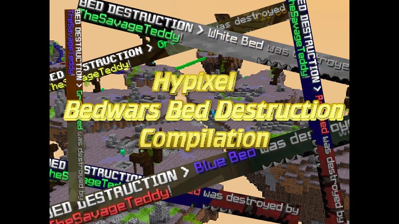 Ultimate Bed Destruction Compilation | Hypixel Bedwars - YouTube