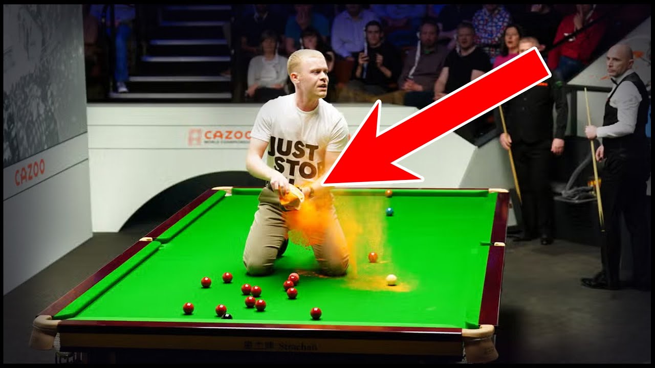 10 Most RIDICULOUS Moments In Snooker History - YouTube