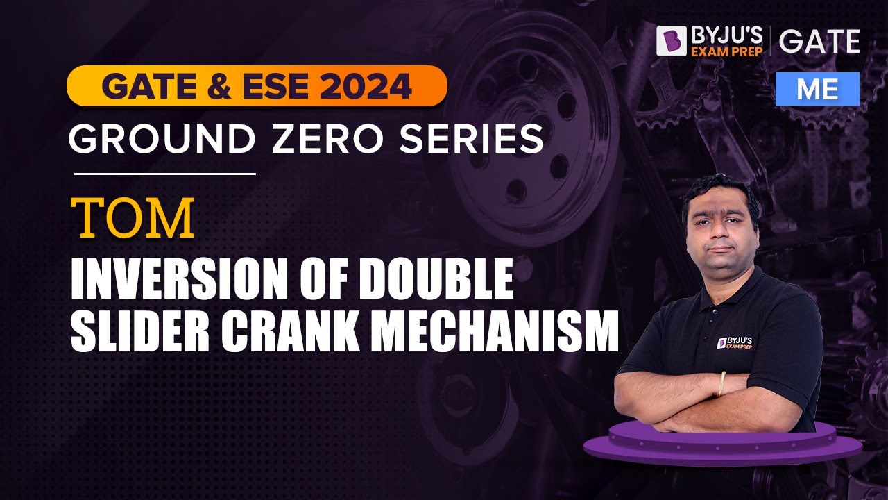 Inversion of Double Slider Crank Mechanism | Theory of Machines (TOM ...