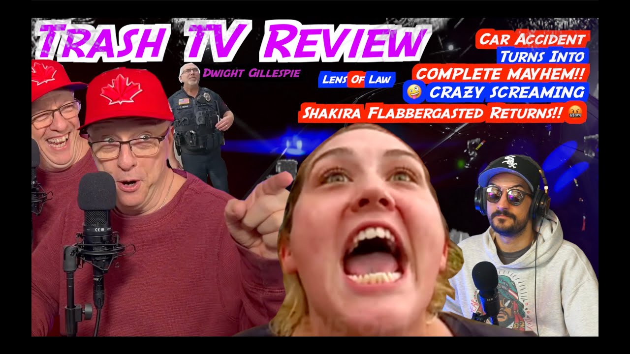 Car Accident Turns Into COMPLETE MAYHEM!! 🤪 CRAZY SCREAMING Shakira ...