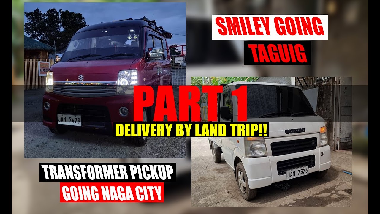 Smiley Wagon with Transformer Pick-up (DA63T) Delivery By Land!! Part 1 ...