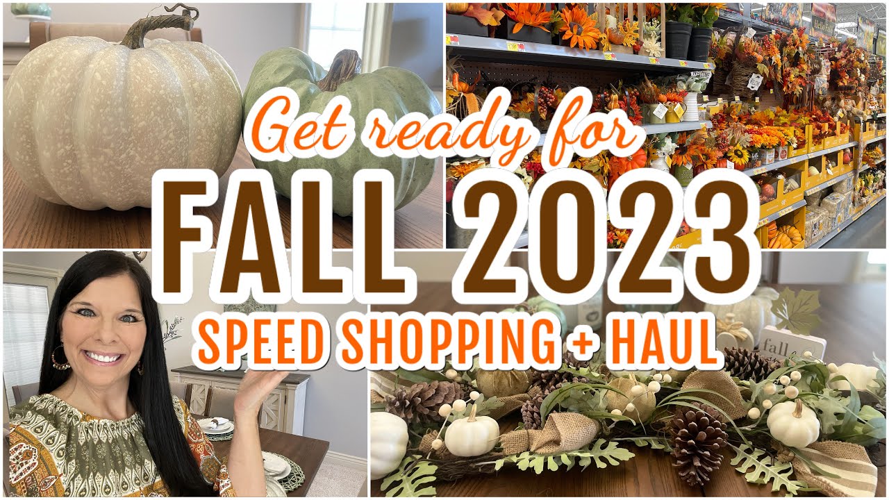FALL DECOR HAUL 2023 #shopwithme #falldecoratingideas #decorateforfall ...