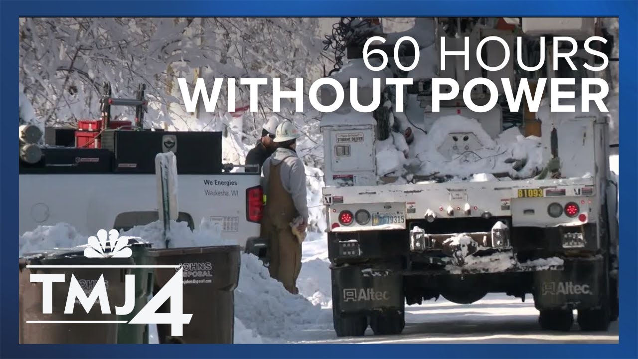 Thousands without power, one block for nearly 60 hours straight - YouTube