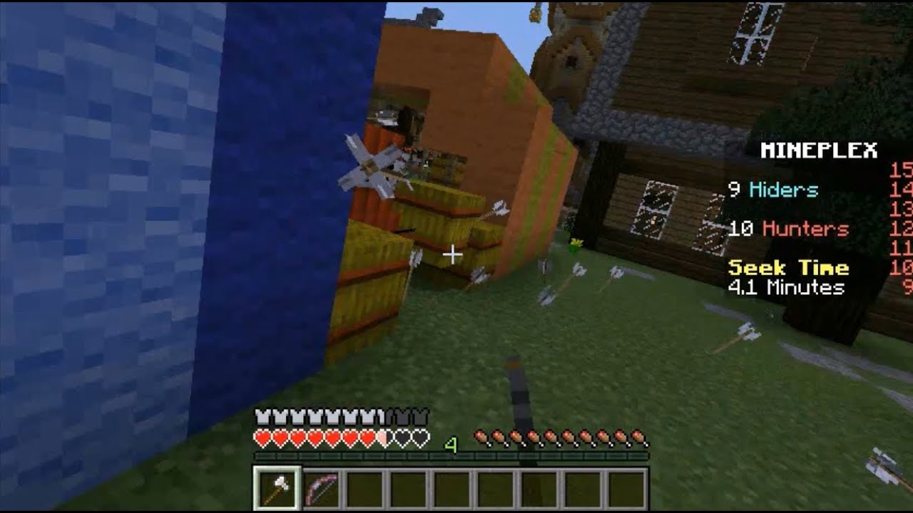 Minecraft server Mineplex: Block Hunt ... so long suckers! - YouTube