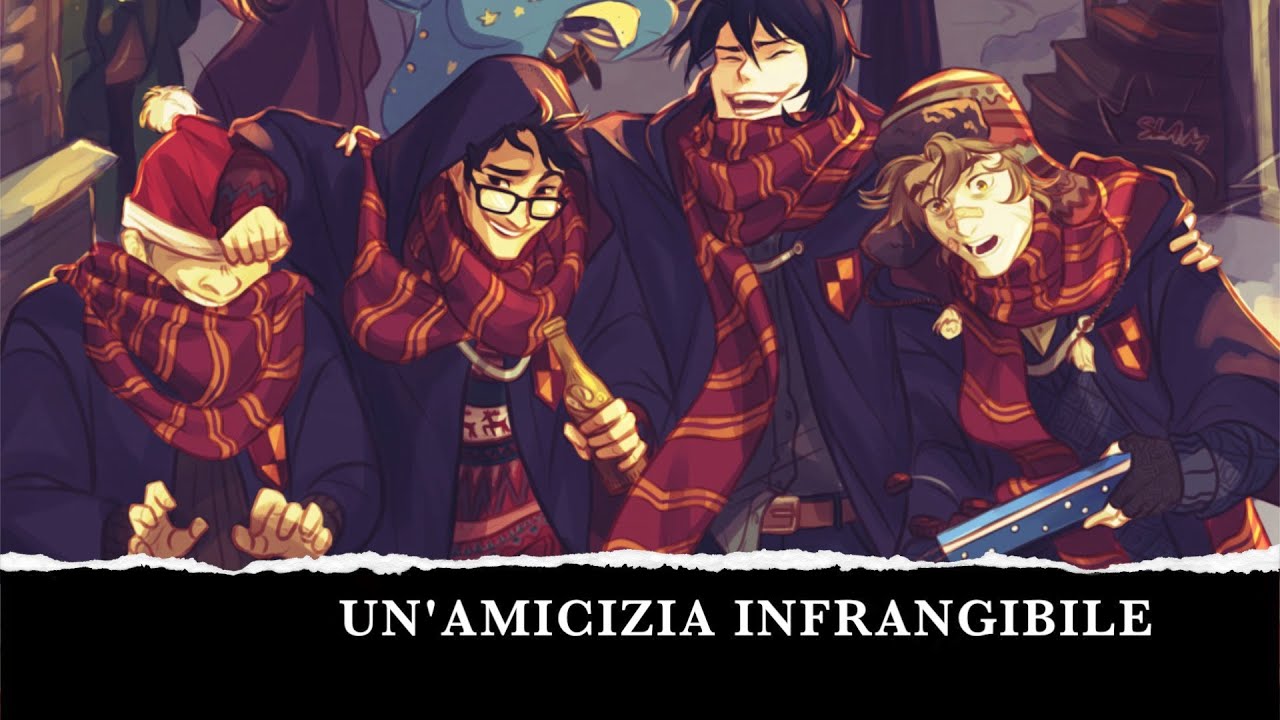 La storia dei Malandrini: Lunastorta, Codaliscia, Felpato e Ramoso ...