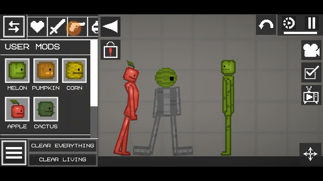 melon vs mecha-melon part 1 - YouTube