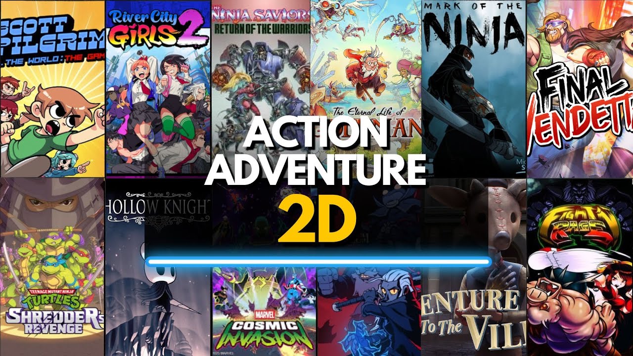 TOP 50 Best 2D Action Adventure Games You Must Play - YouTube