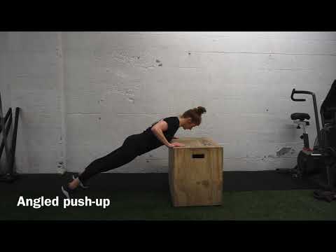 Angled Push-up - YouTube