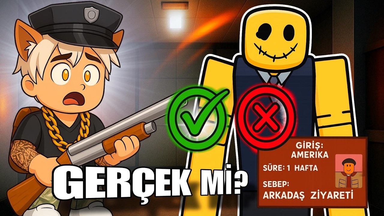 SADECE İnsanlar GEÇEBİLİR ama YARATIKLAR insan kılığına girmişler 😱 ...