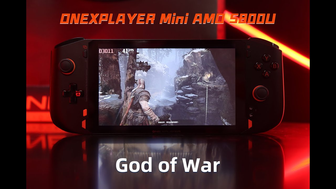 God-of-War running by onexplayer mini AMD 5800 - YouTube