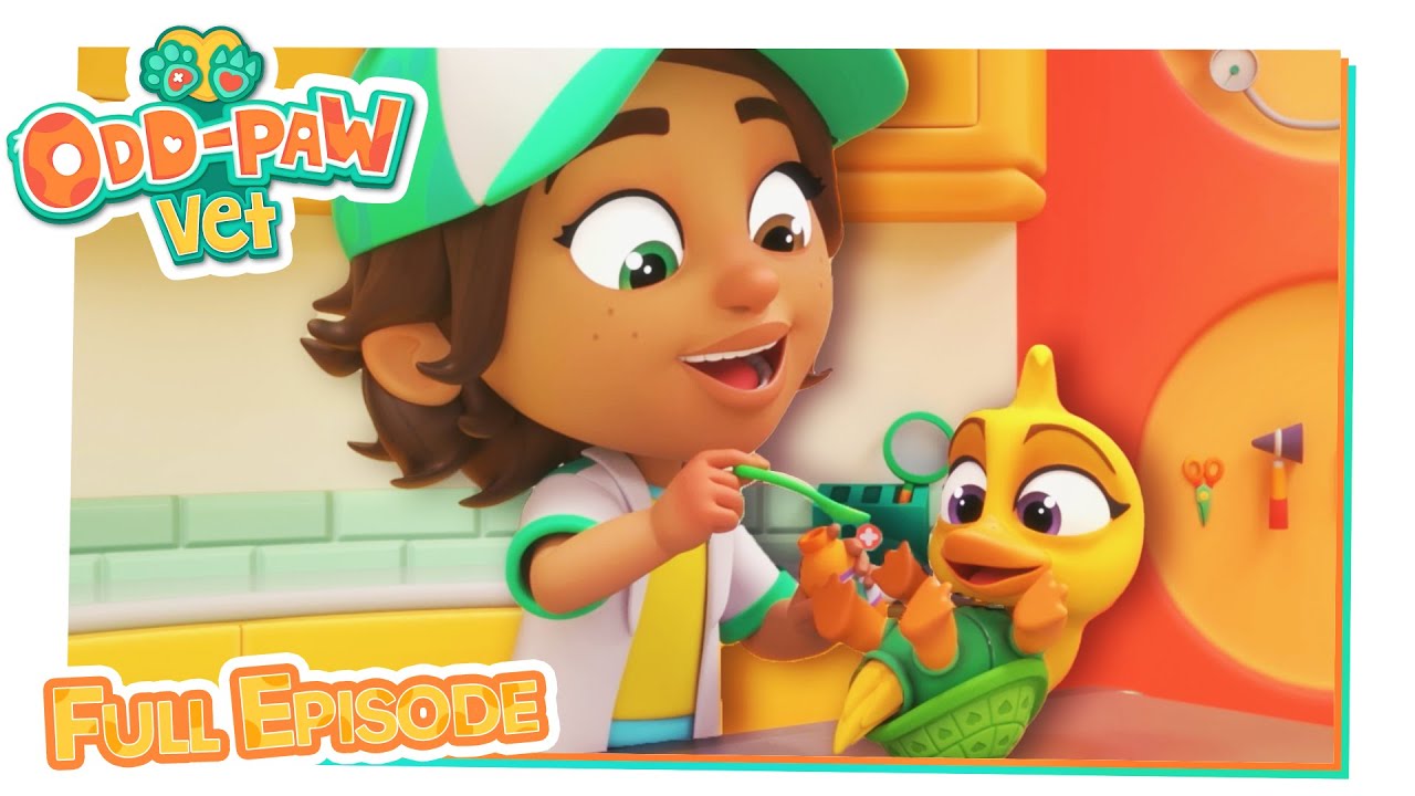 O Bebê Está Com dor de Barriga 🐾 NOVOS episódios de Odd-Paw Vet 🐾 ...