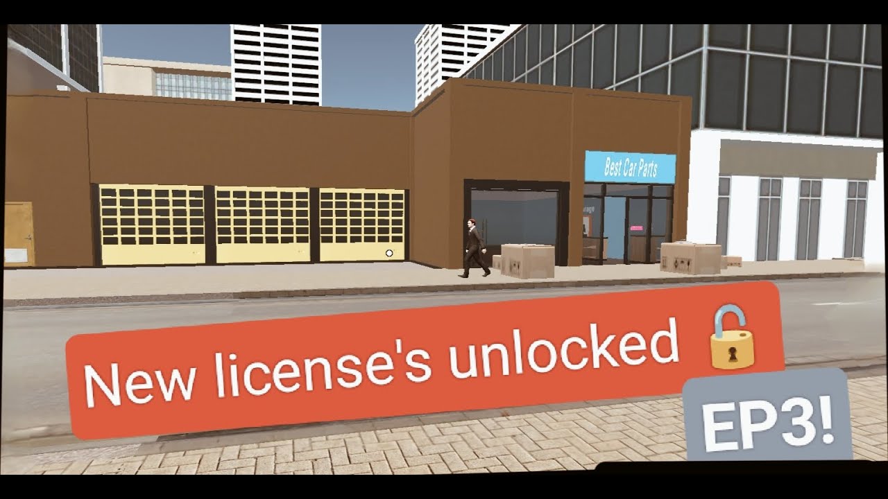 New Section and LICENCE Unlocked 🔓🔓 in car parts Simulator / Episode 3 ...