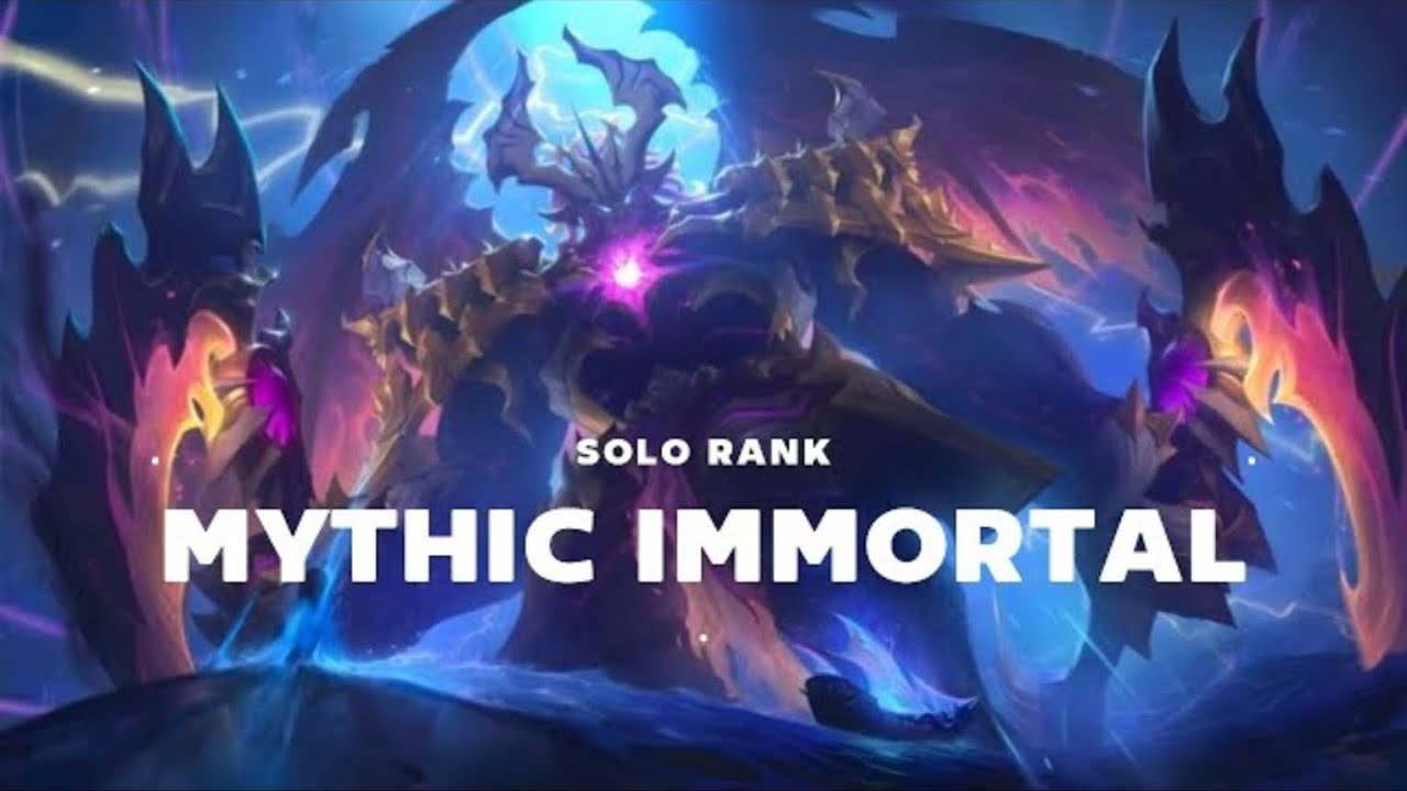 MYTHIC IMMORTAL RANK GAME - YouTube