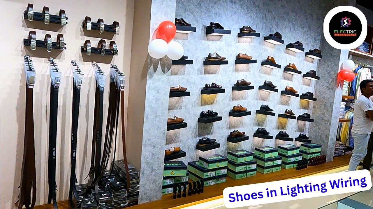 How to do shoe light wiring. ।। Best lighting wiring in shoe ।। shoe in ...
