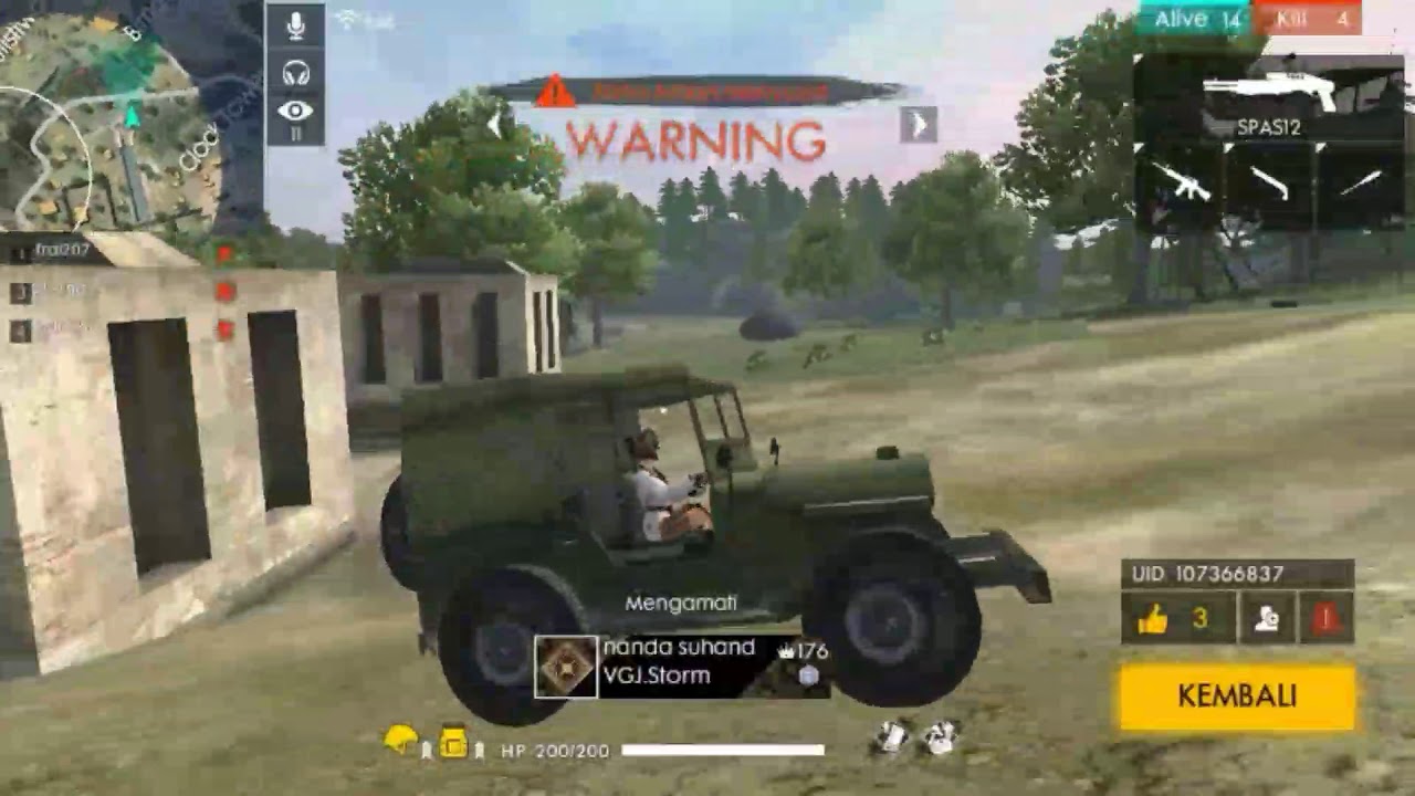 Hampir boyah padahal di tinggal sendiri you beat kawan - FREE FIRE ...