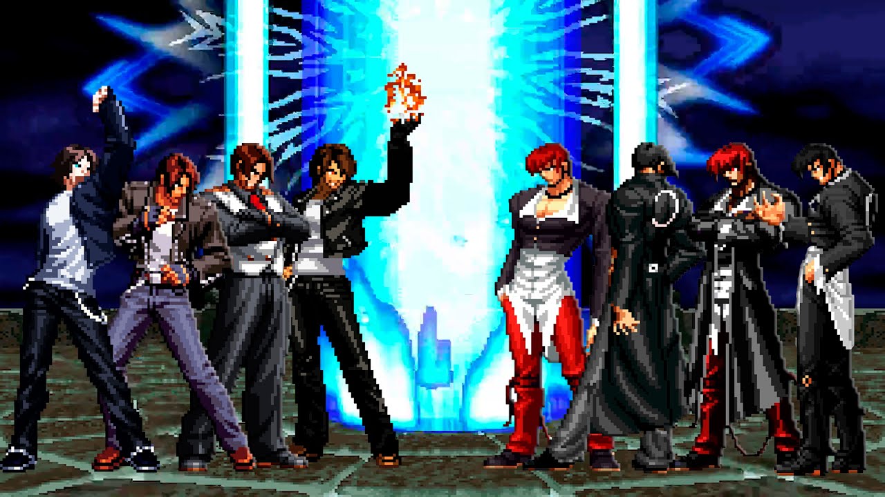 The King of Fighters (MUGEN) | Kyo Kusanagi vs Iori Yagami - YouTube