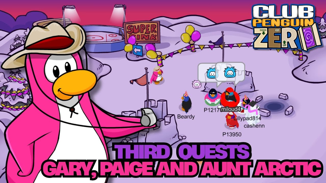 NEW HORIZONS THIRD QUESTS 💙 | CLUB PENGUIN ZERO - YouTube
