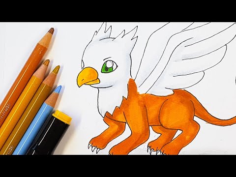 Wie zeichnet man einen Greif ? - YouTube